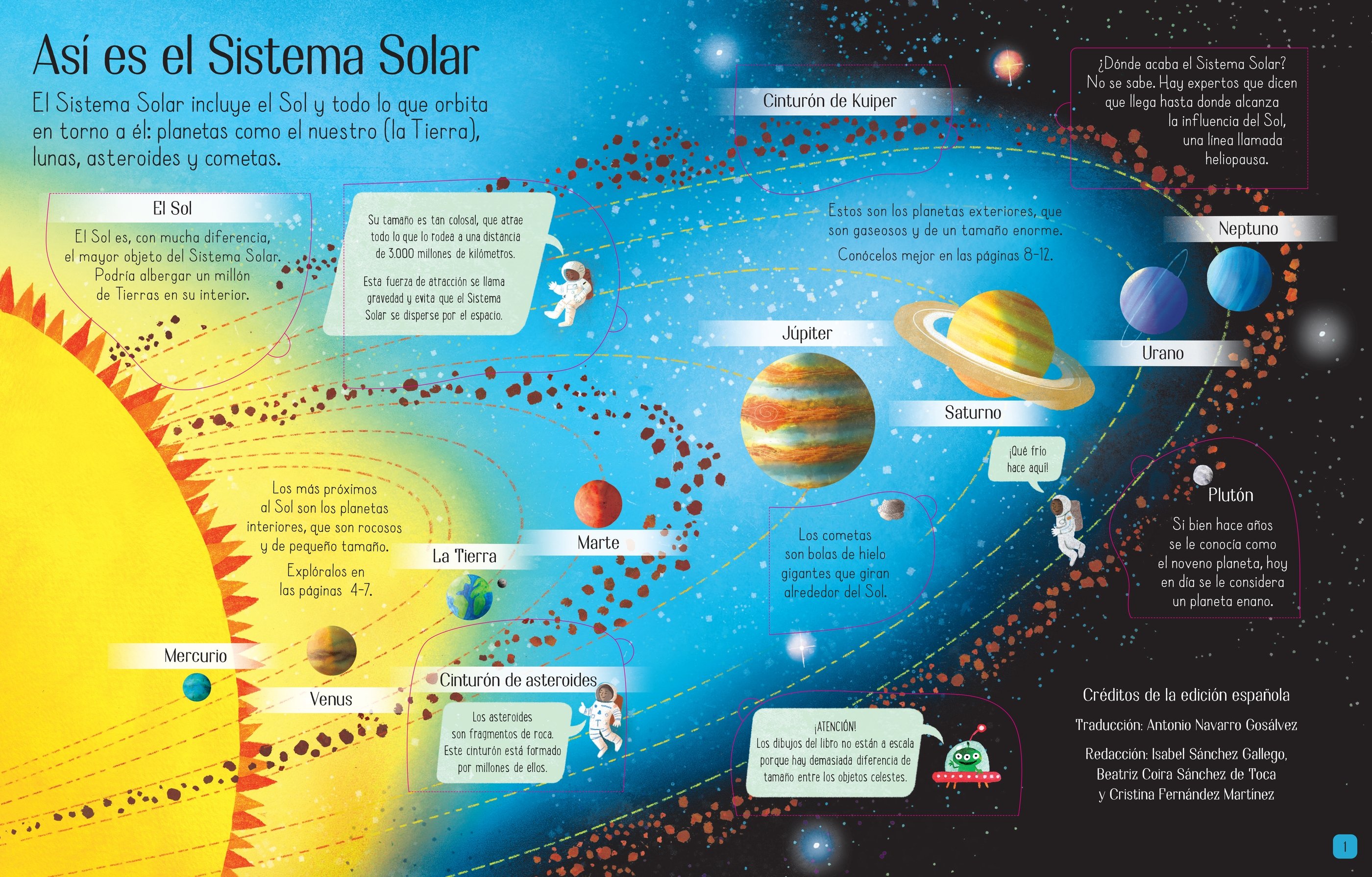 El Sistema Solar de Dickins, Rosie 978-1-80370-597-2